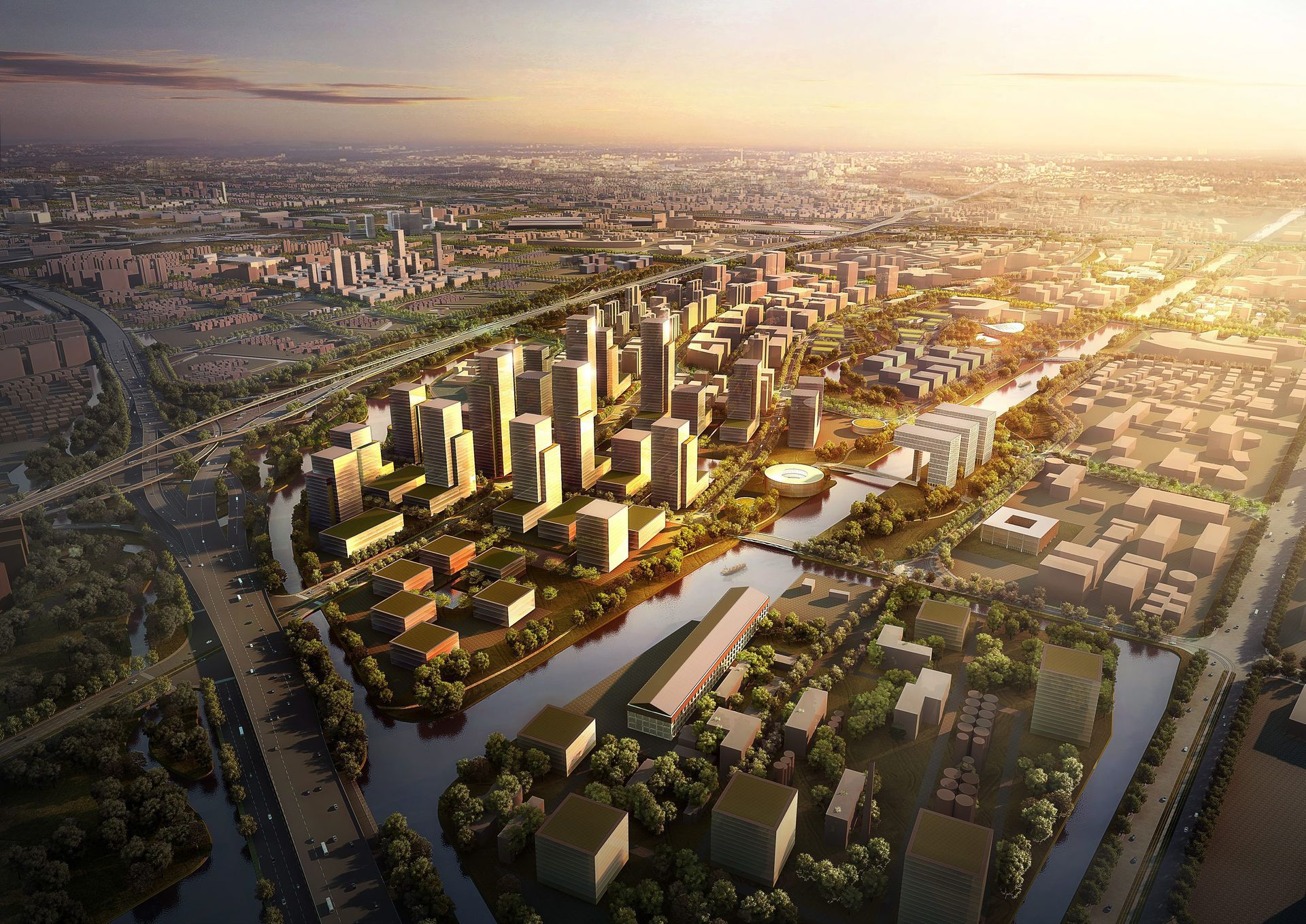 Chengdu Future City - Projects - gmp Architekten