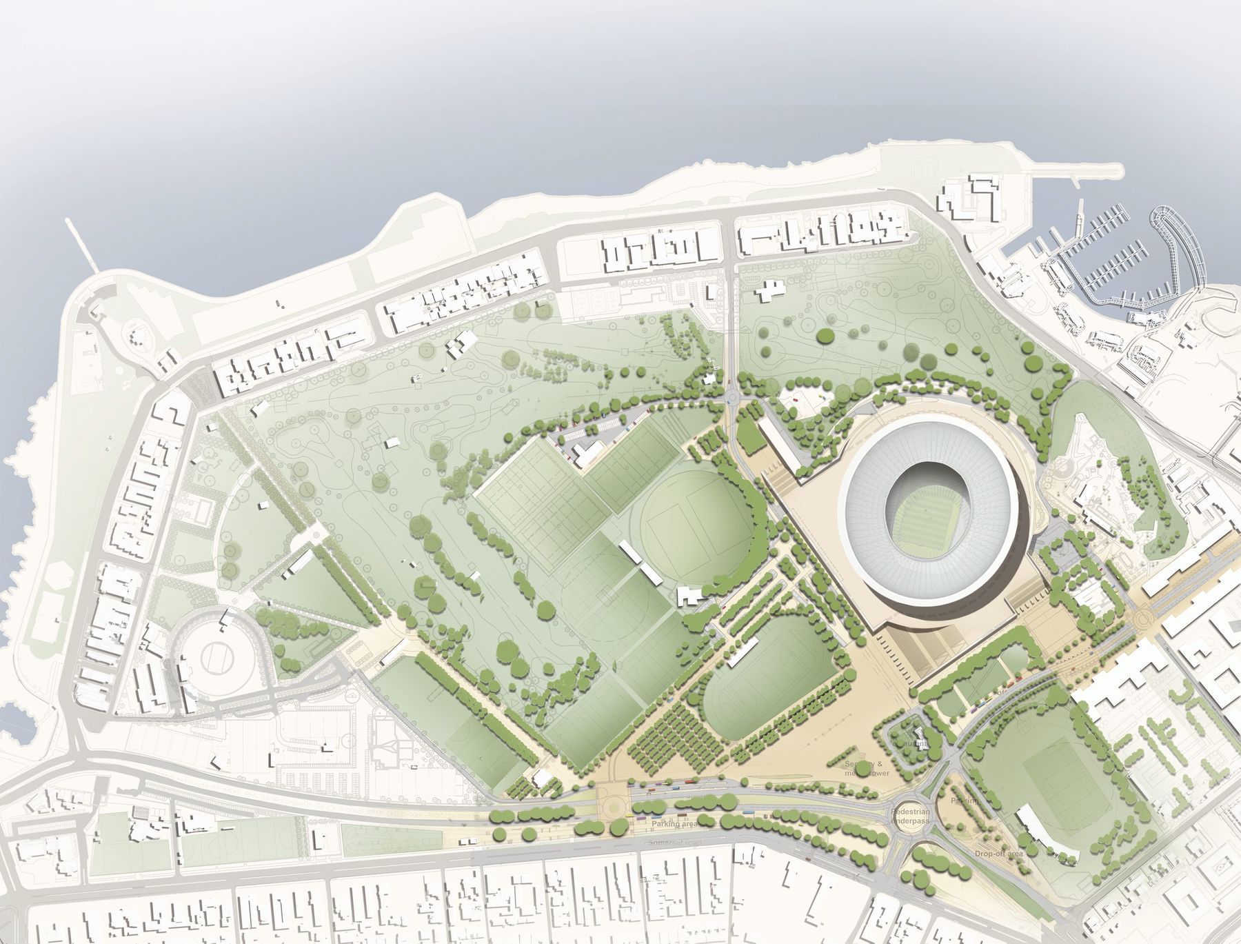 Cape Town Stadium - Projects - gmp Architekten