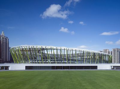 Suzhou Olympic Sports Center - Projects - gmp Architekten