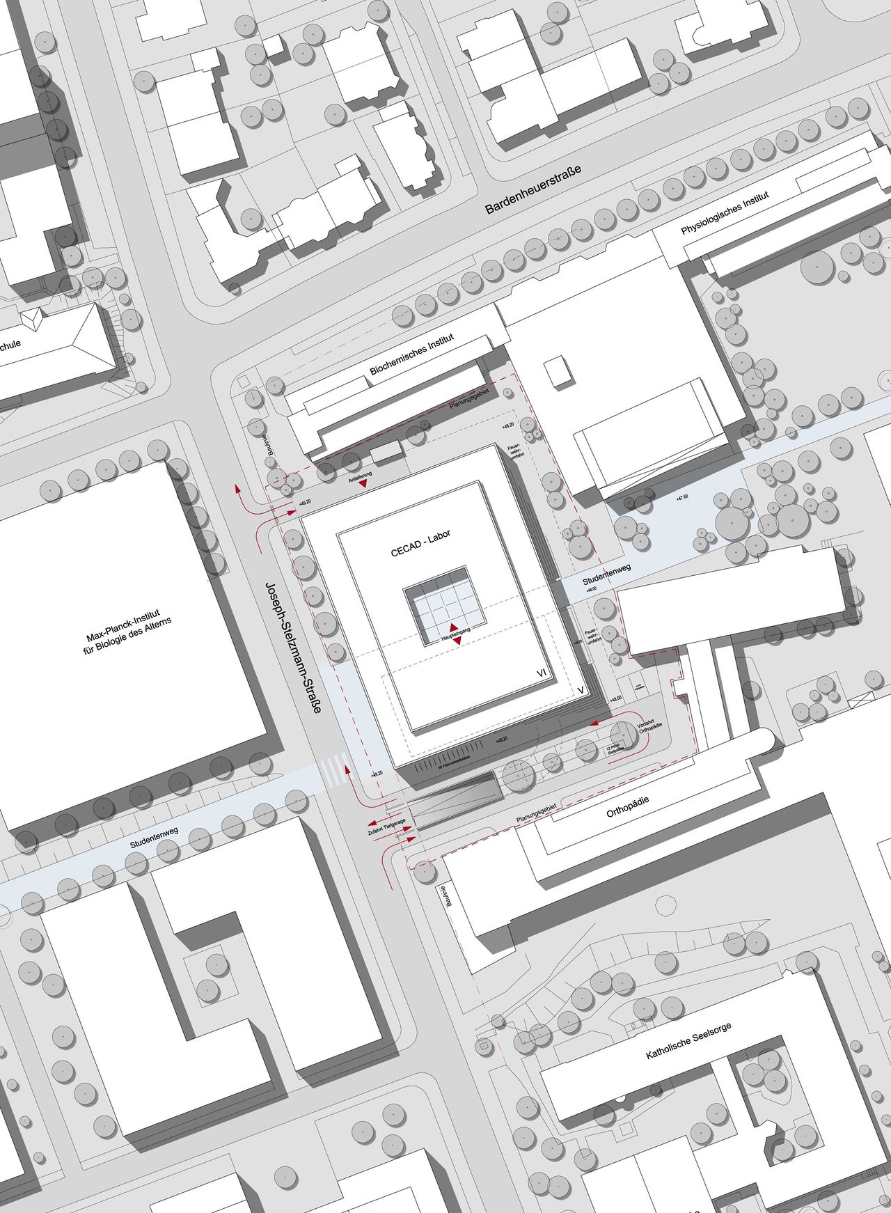 CECAD Laboratory Building, University Hospital Cologne - Projects - gmp ...
