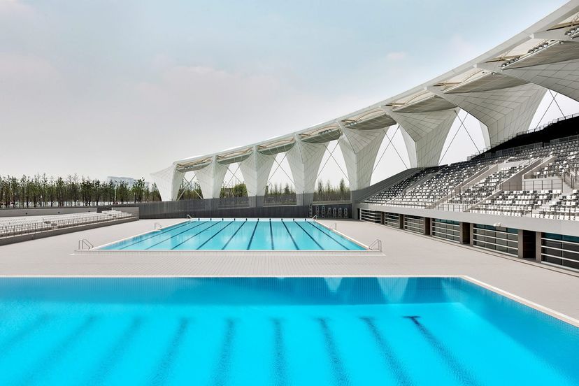 Suzhou Olympic Sport Center - Projects - gmp Architekten